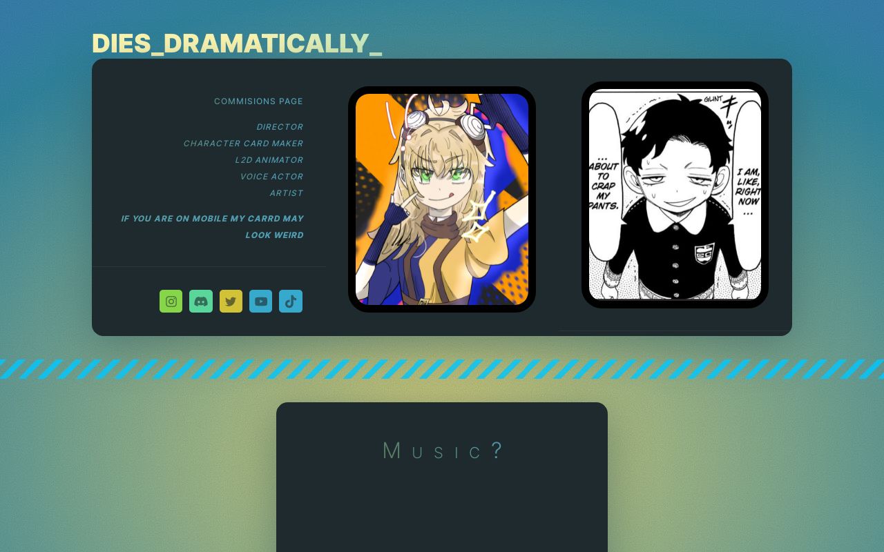 official commission card